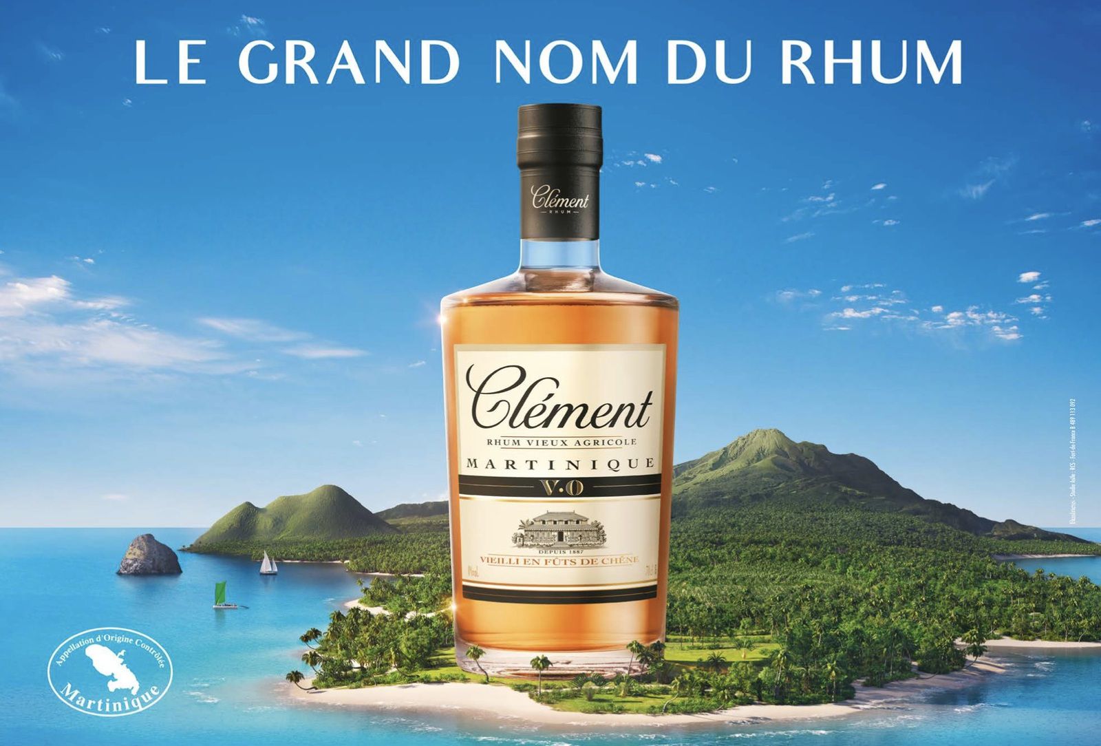 Rhum Clément lance une campagne d’affichage nationale – Revue Vinicole ...